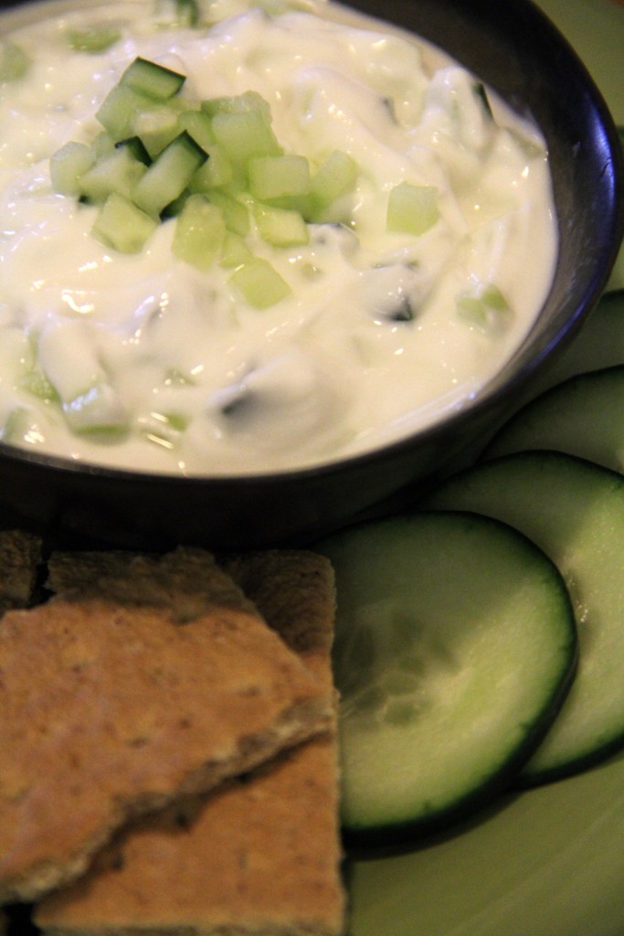 Creamy Cucumber Dip | Amy's Healthy Baking