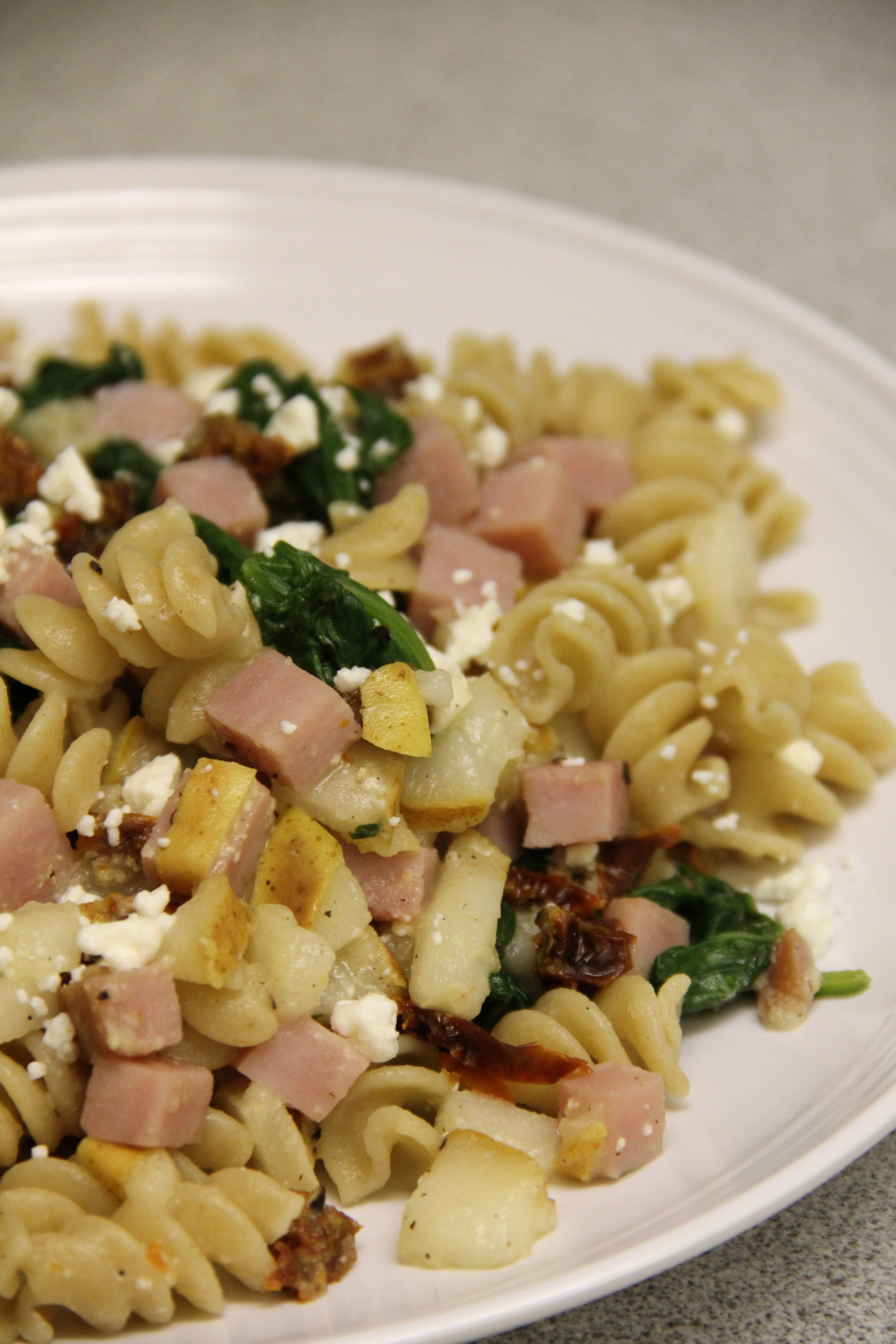 Pasta with Pears and Sun-Dried Tomatoes | Amy's Healthy Baking