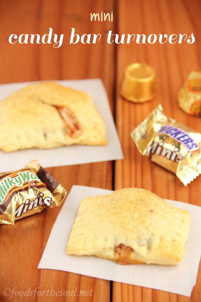 Mini Candy Bar Turnovers | Amy's Healthy Baking
