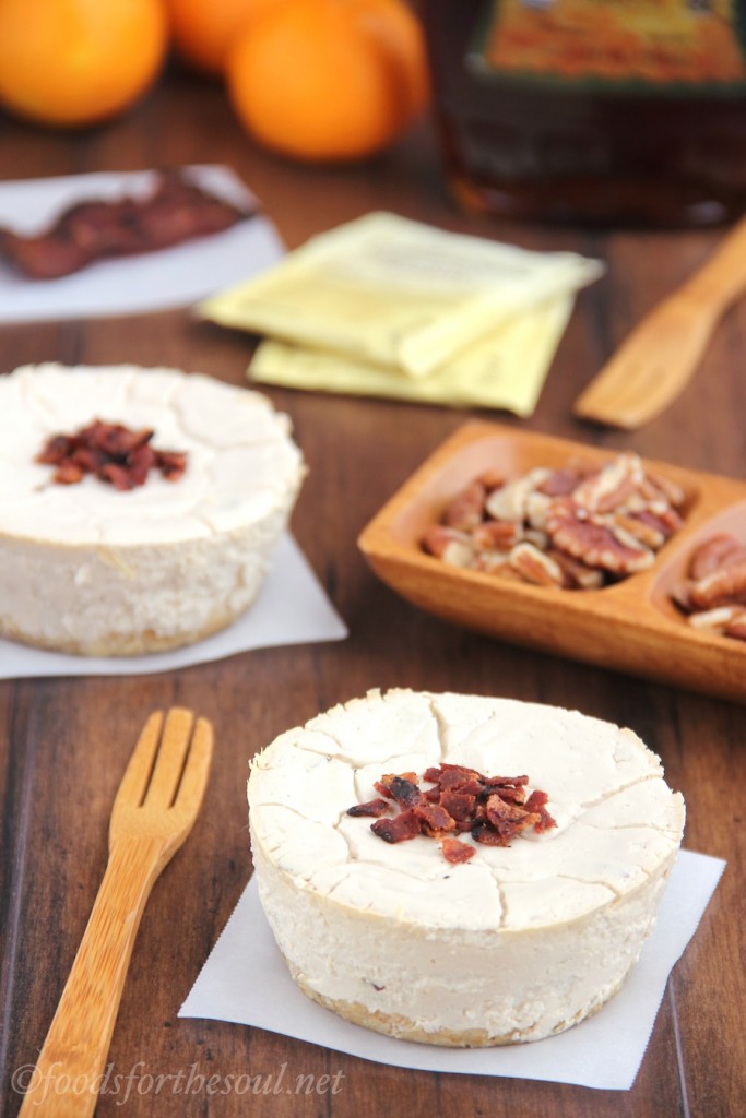 Maple Bacon Breakfast Cheesecakes | Amy's Healthy Baking