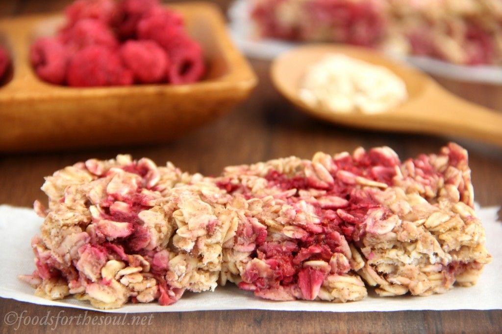 Chewy Raspberry Apple Granola Bars | Amy's Healthy Baking