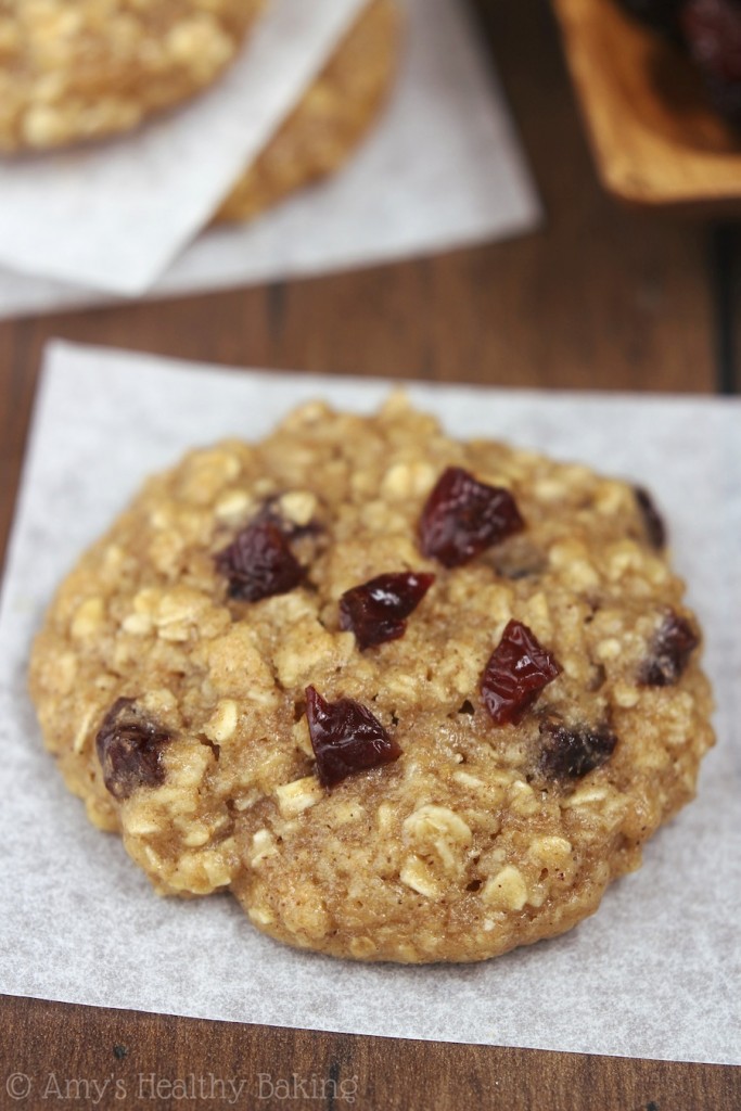 Healthy Raspberry Oatmeal Cookies {Recipe Video!} | Amy's Healthy Baking