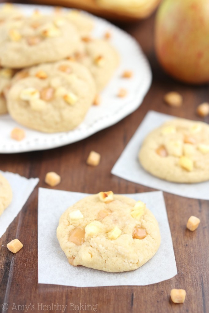 Caramel Apple Cookies | Amy's Healthy Baking