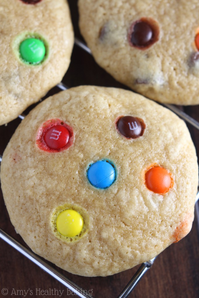 Rainbow Chocolate Chip Cookies | Amy's Healthy Baking