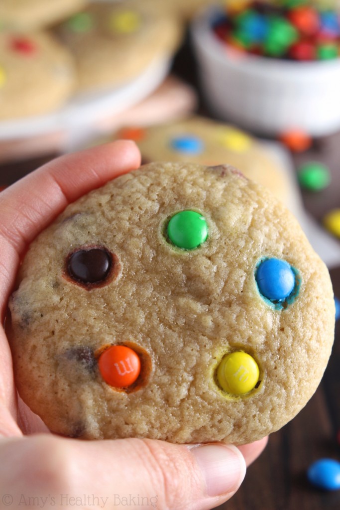 Rainbow Chocolate Chip Cookies | Amy's Healthy Baking