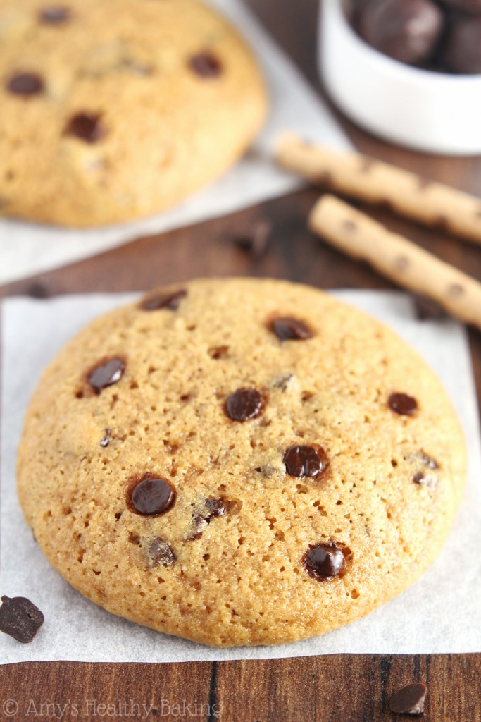Clean Eating Chocolate Chip Cookies | Amy's Healthy Baking