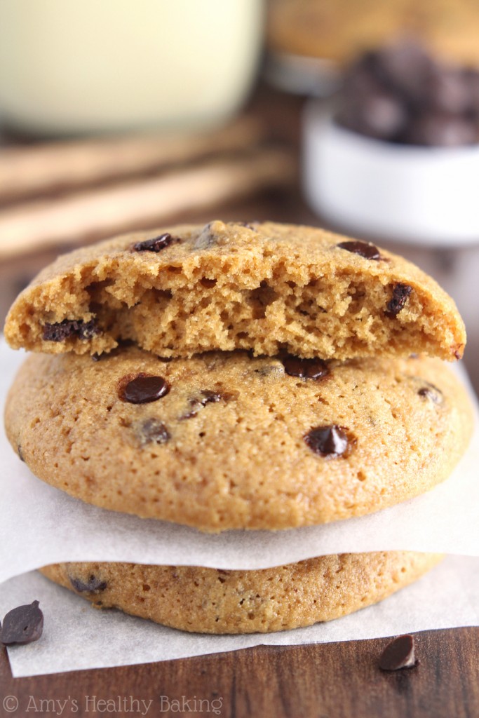 Clean Eating Chocolate Chip Cookies | Amy's Healthy Baking