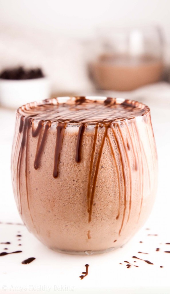 Healthy Chocolate Milkshake | Amy's Healthy Baking