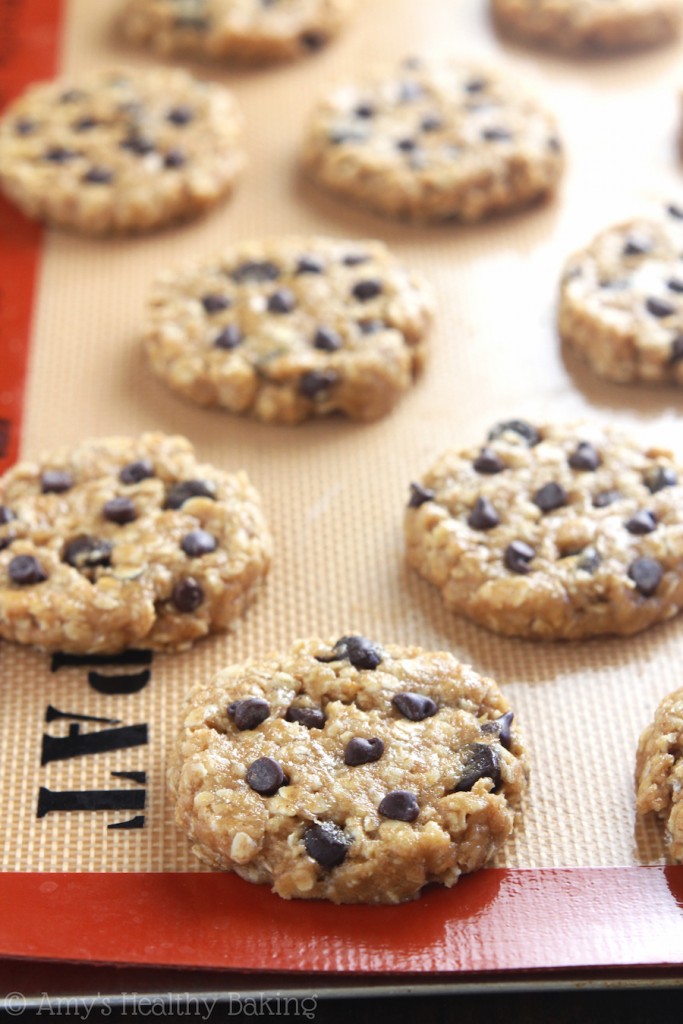 Chocolate Chip Peanut Butter Oatmeal Cookies {Recipe Video!} | Amy's ...
