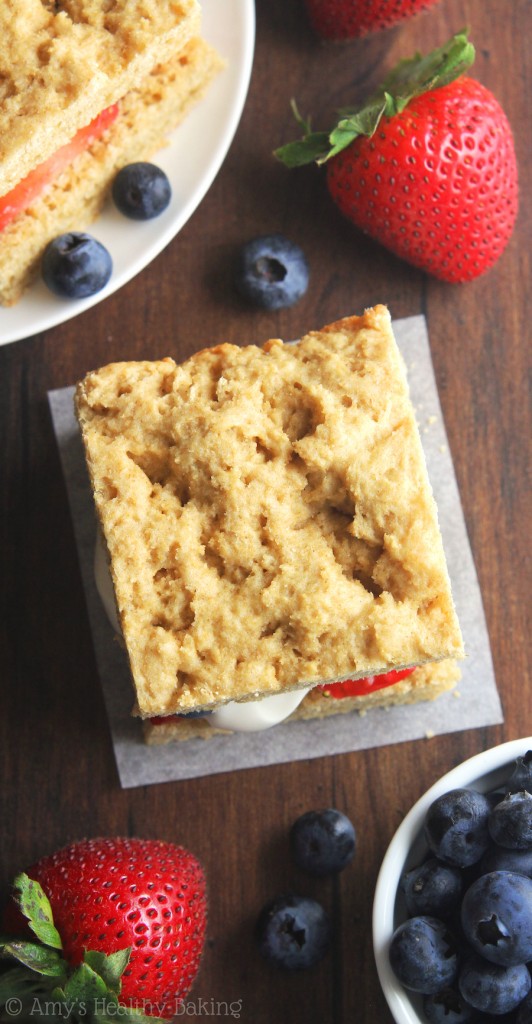 Clean Mixed Berry Shortcakes {Recipe Video!} | Amy's Healthy Baking