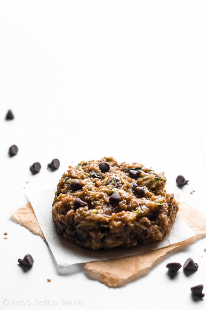Chocolate Chip Zucchini Bread Oatmeal Cookies {Recipe Video!} | Amy's ...