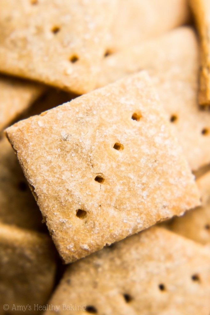 Simple Herbed Quinoa Crackers | Amy's Healthy Baking