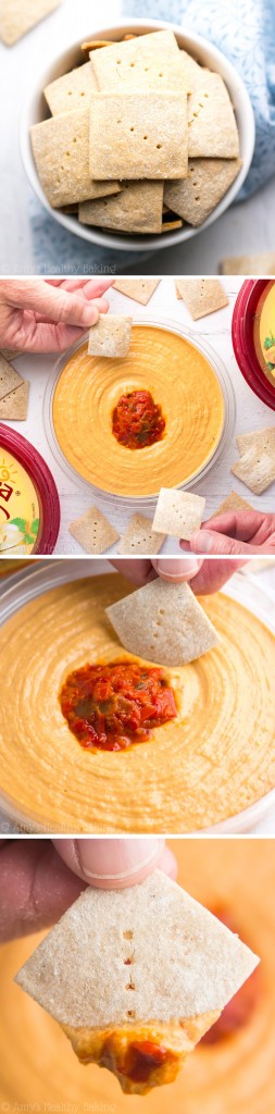 Simple Salt & Pepper Quinoa Crackers | Amy's Healthy Baking