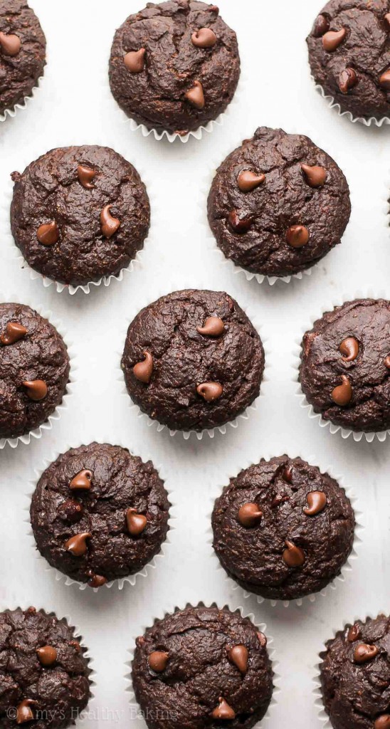 The Ultimate Healthy Chocolate Mini Muffins | Amy's Healthy Baking