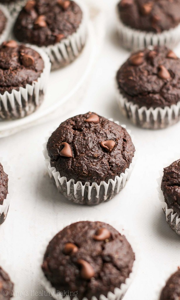 The Ultimate Healthy Chocolate Mini Muffins | Amy's Healthy Baking