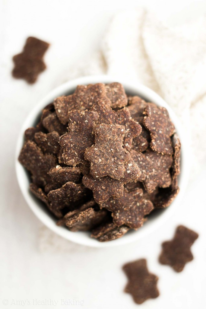 Healthy Homemade Chocolate Teddy Grahams | Amy's Healthy Baking