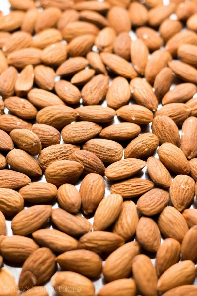 Gingerbread Spice Roasted Almonds | Amy's Healthy Baking