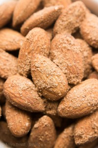 Gingerbread Spice Roasted Almonds | Amy's Healthy Baking