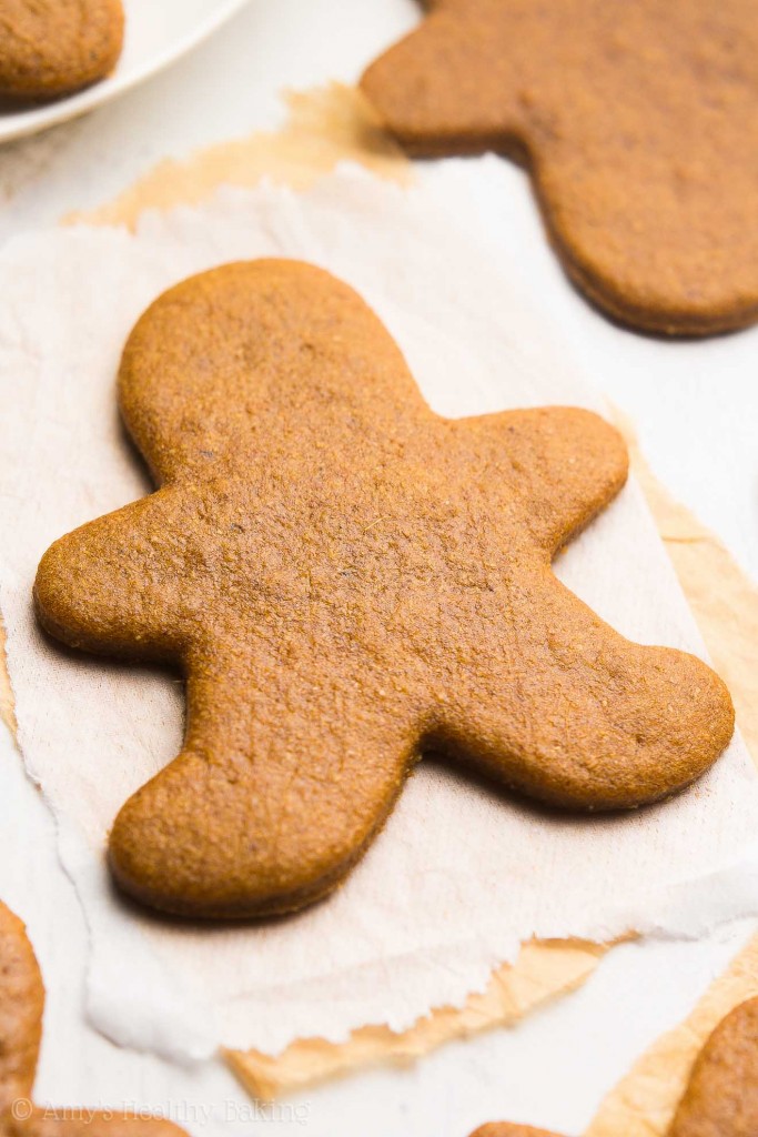 The Ultimate Healthy Gingerbread Cookies | Amy's Healthy Baking