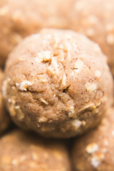 Easy Snickerdoodle Energy Bites | Amy's Healthy Baking
