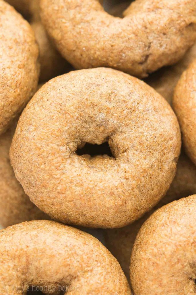 Healthy Mini Whole Wheat Bagels | Amy's Healthy Baking