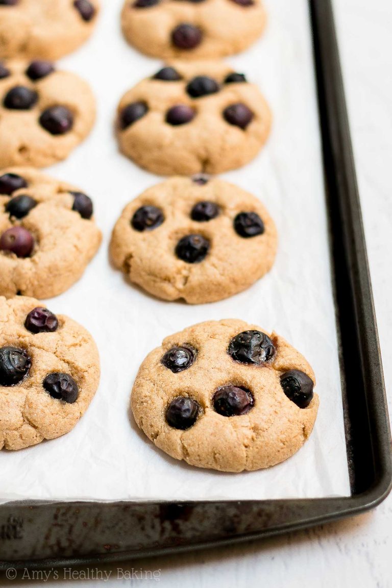 Healthy Blueberry Cookies | Amy's Healthy Baking