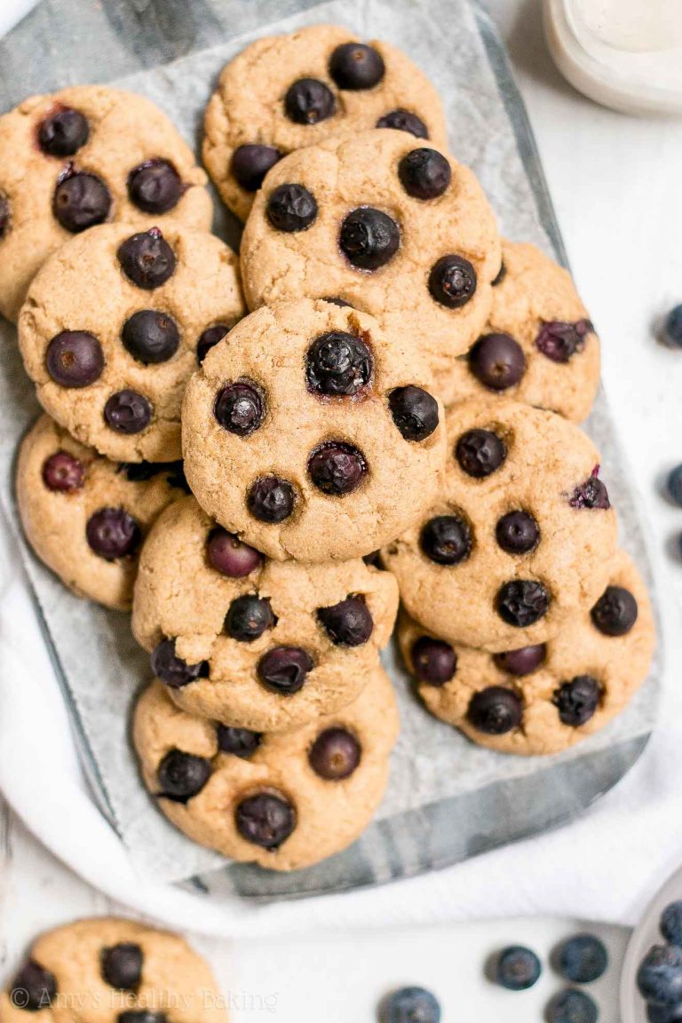 Healthy Blueberry Cookies | Amy's Healthy Baking