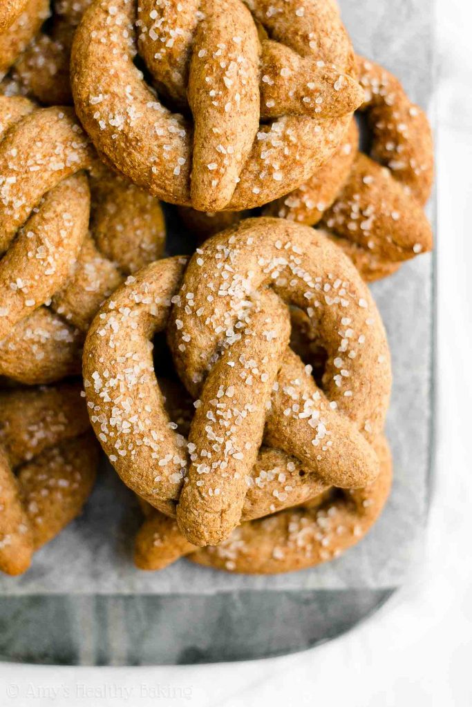 Healthy Mini Soft Pretzels | Amy's Healthy Baking
