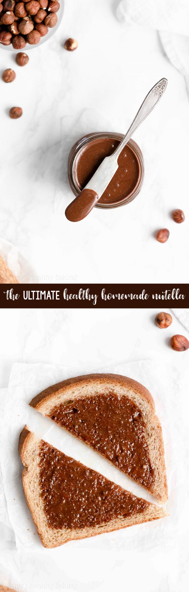 The Ultimate Healthy Homemade Nutella | Amy's Healthy Baking
