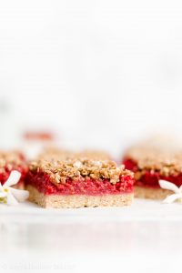 Healthy Raspberry Crumble Bars | Amy's Healthy Baking
