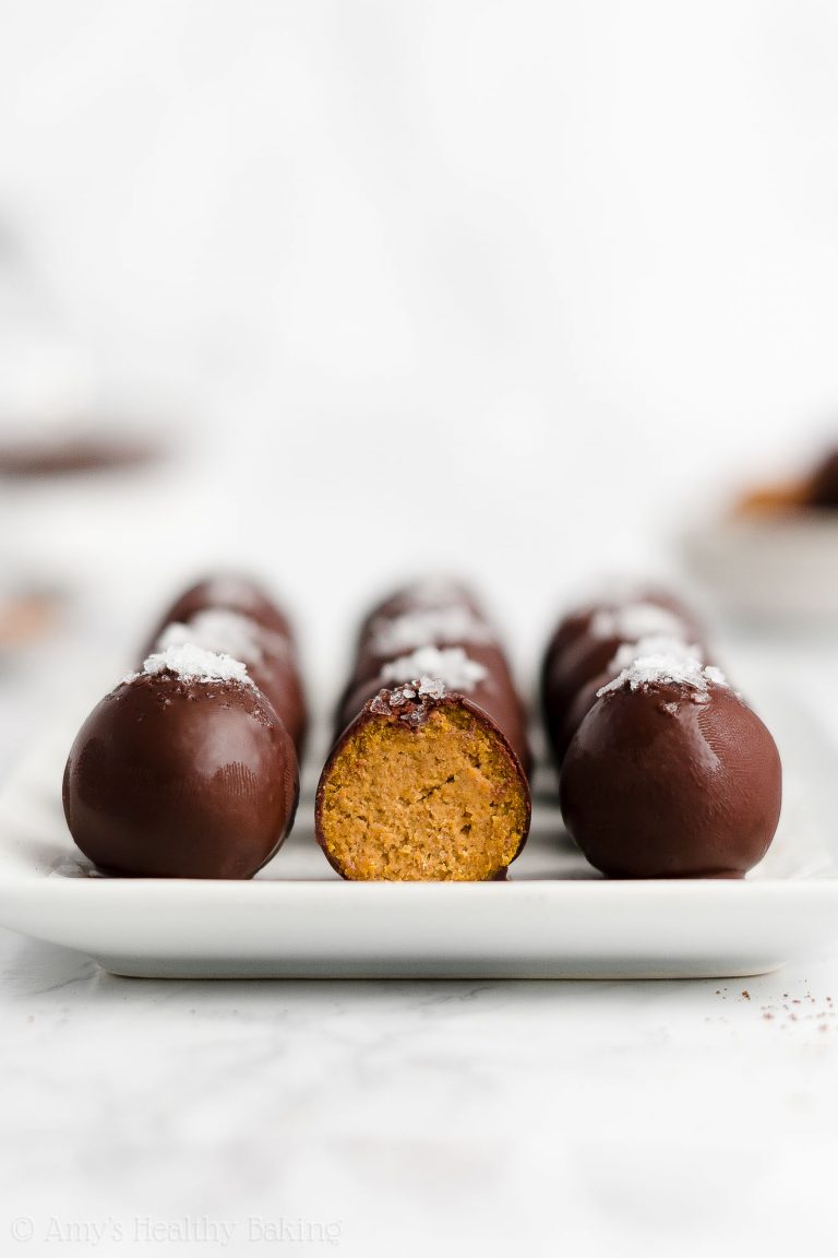 Healthy Pumpkin Truffles | Amy's Healthy Baking
