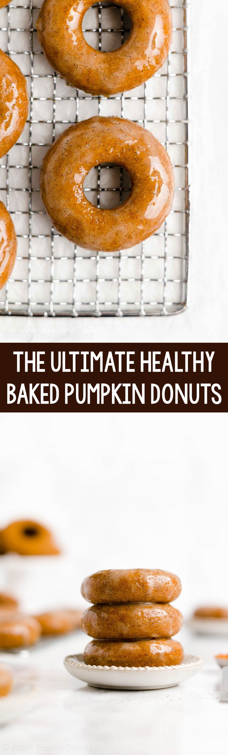 The Ultimate Healthy Pumpkin Donuts Amy S Healthy Baking