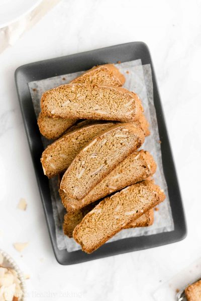 The Ultimate Healthy Biscotti | Amy's Healthy Baking