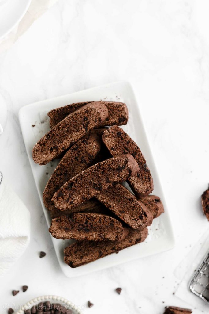 The Ultimate Healthy Chocolate Biscotti | Amy's Healthy Baking
