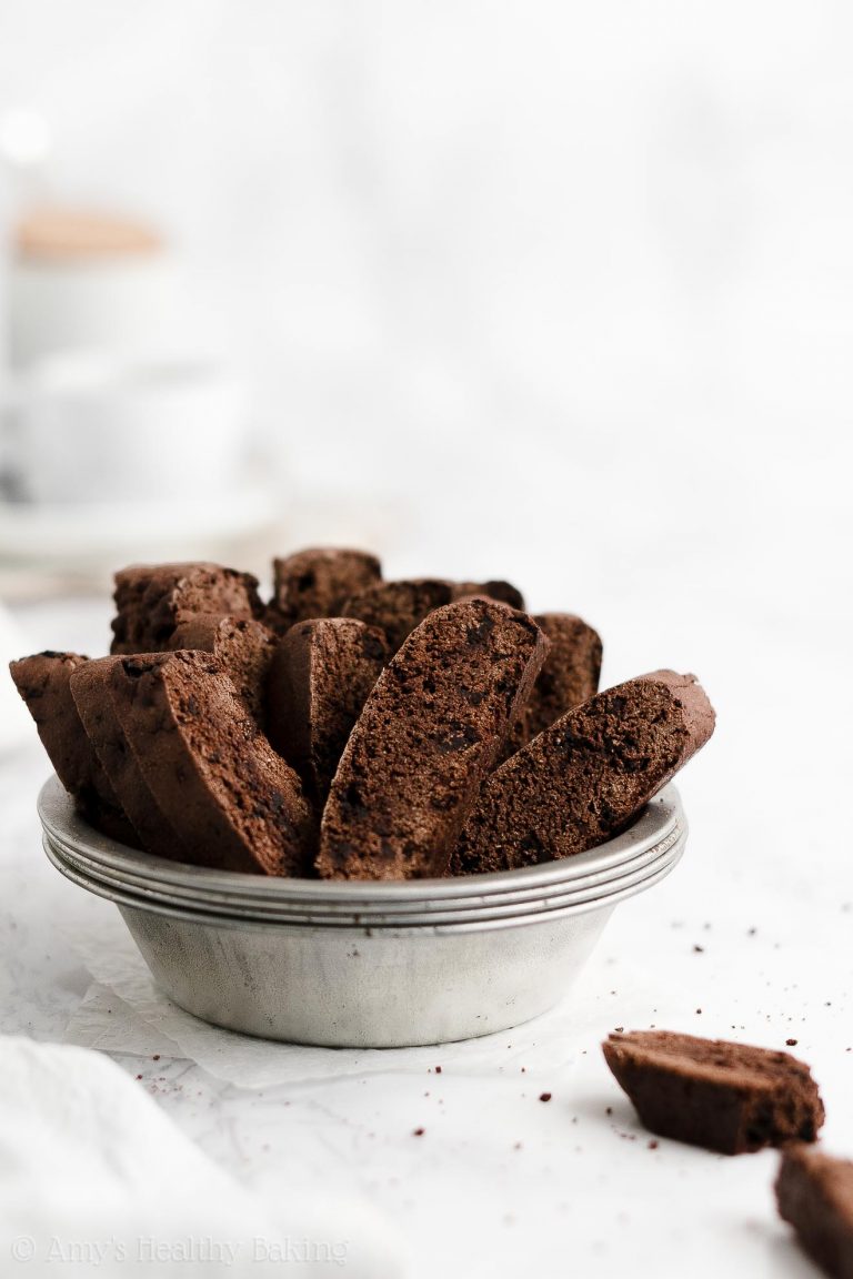 The Ultimate Healthy Chocolate Biscotti | Amy's Healthy Baking