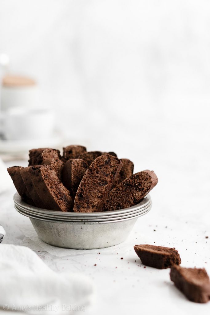 The Ultimate Healthy Chocolate Biscotti | Amy's Healthy Baking