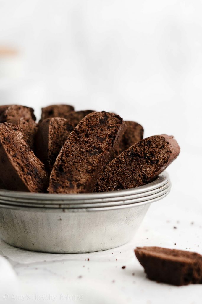 The Ultimate Healthy Chocolate Biscotti | Amy's Healthy Baking
