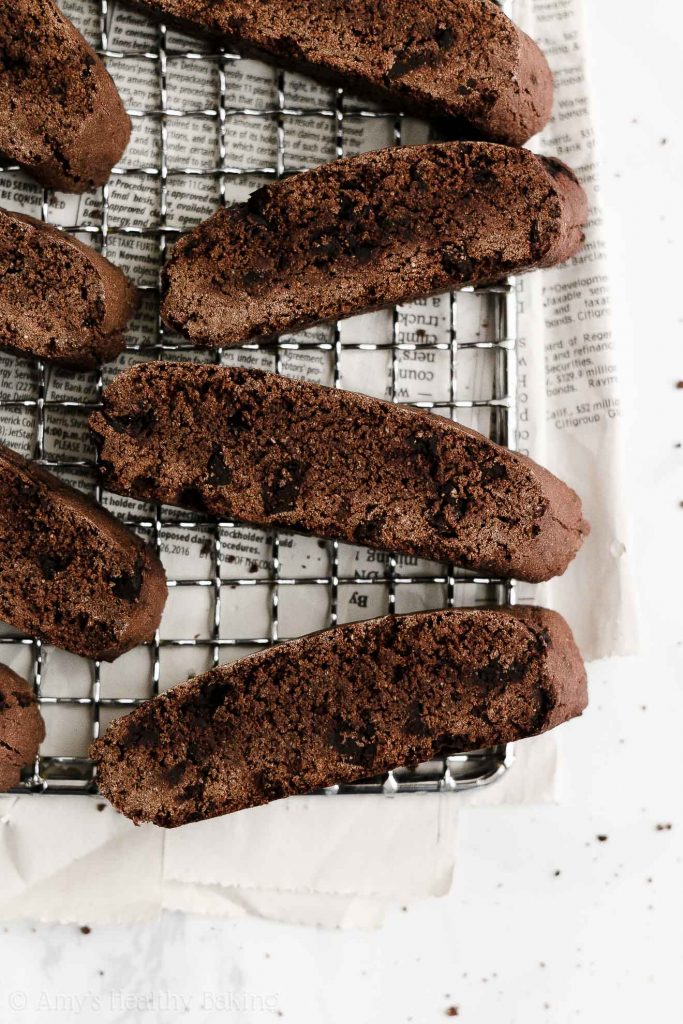 The Ultimate Healthy Chocolate Biscotti | Amy's Healthy Baking