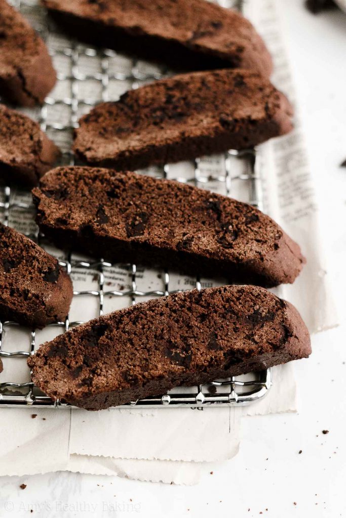 The Ultimate Healthy Chocolate Biscotti | Amy's Healthy Baking