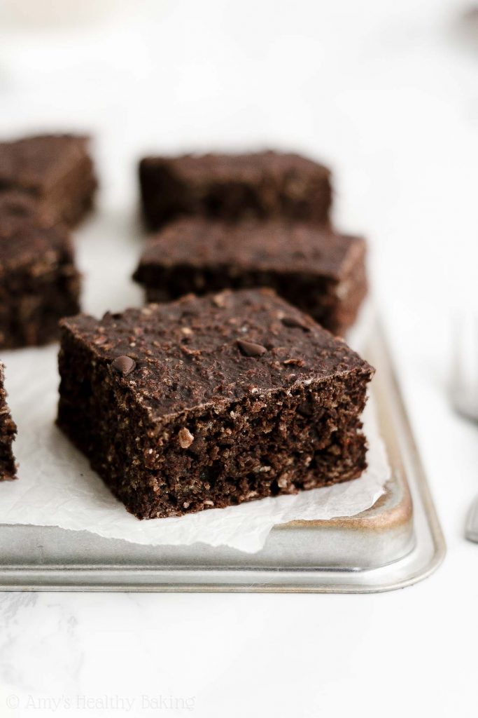 Healthy Chocolate Oatmeal Snack Cake | Amy's Healthy Baking