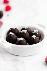 Healthy Raspberry Truffles | Amy's Healthy Baking