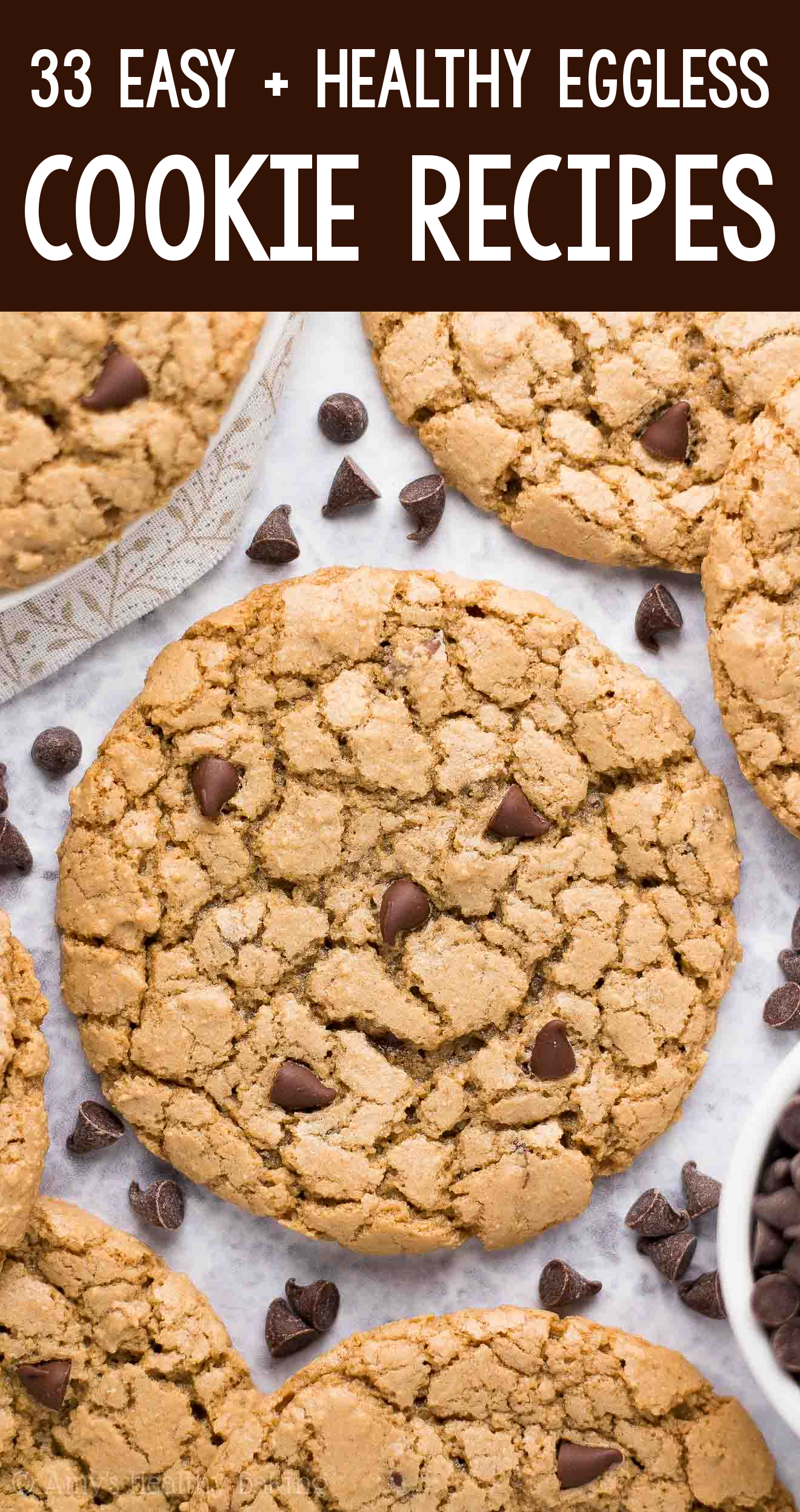 33 Easy & Healthy Eggless Cookie Recipes | Amy's Healthy Baking