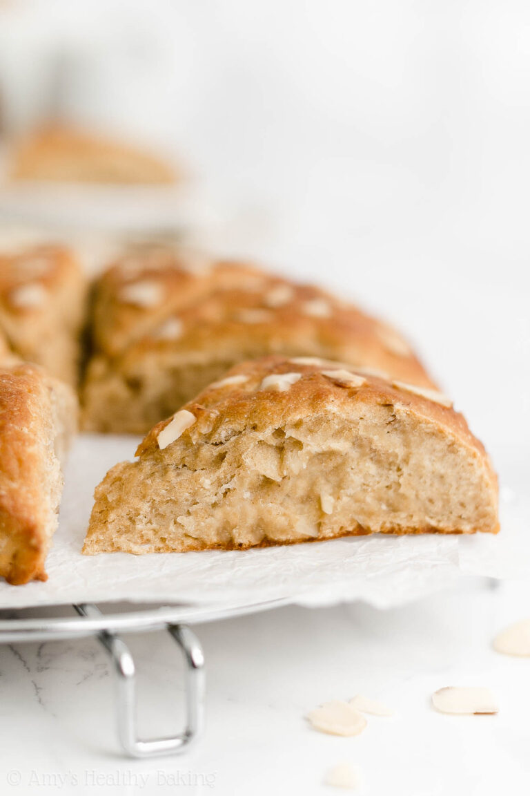 Healthy Almond Scones | Amy's Healthy Baking