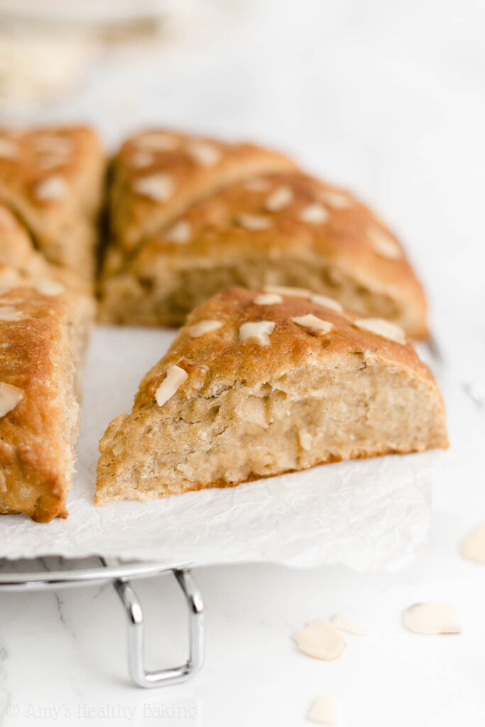 Healthy Almond Scones | Amy's Healthy Baking