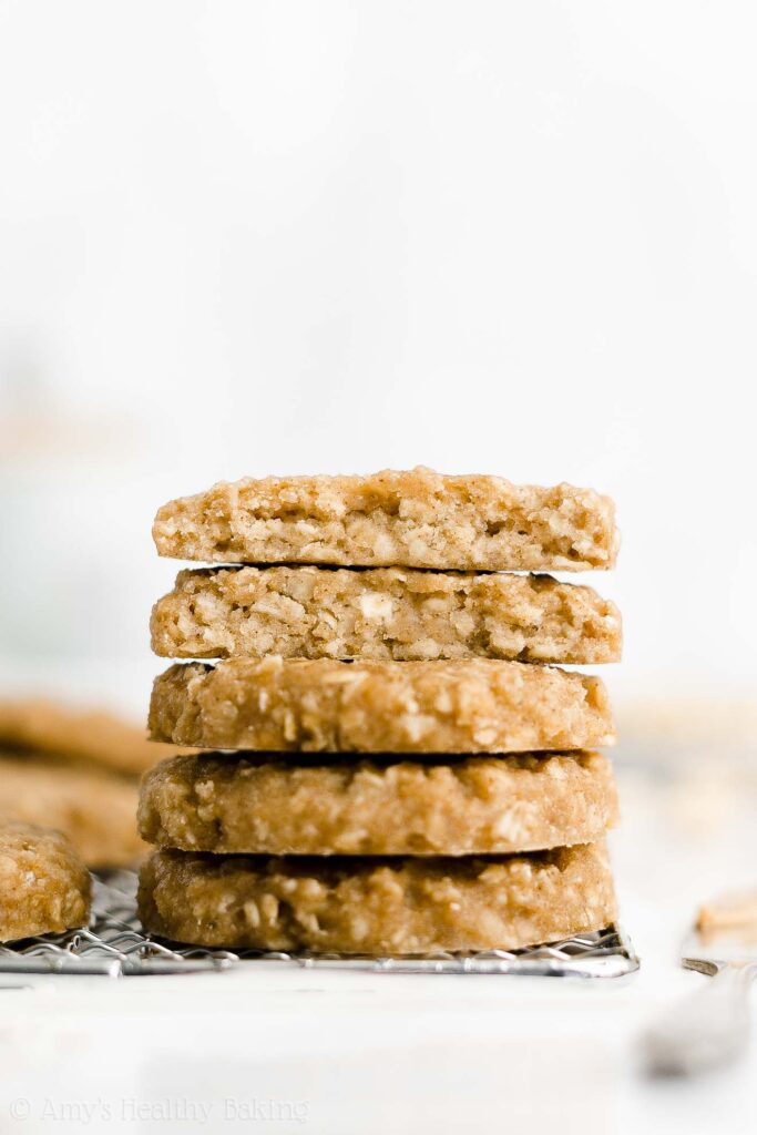 Healthy Peanut Butter Oatmeal Breakfast Cookies | Amy's Healthy Baking