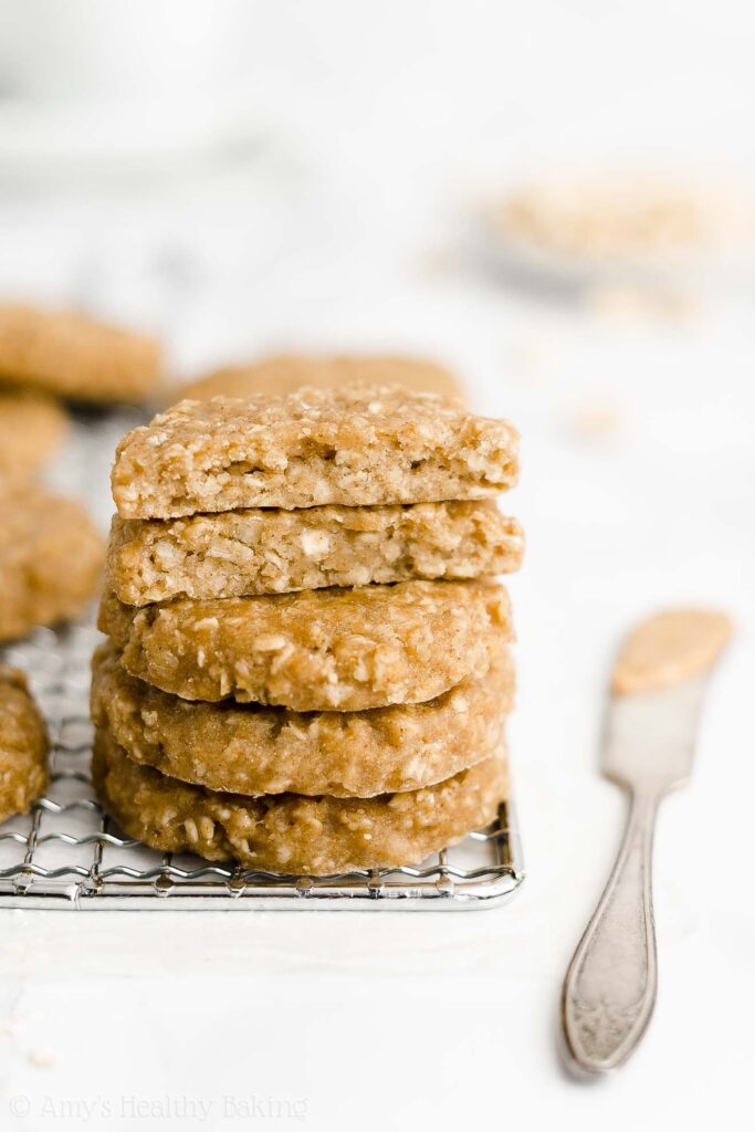Healthy Peanut Butter Oatmeal Breakfast Cookies | Amy's Healthy Baking