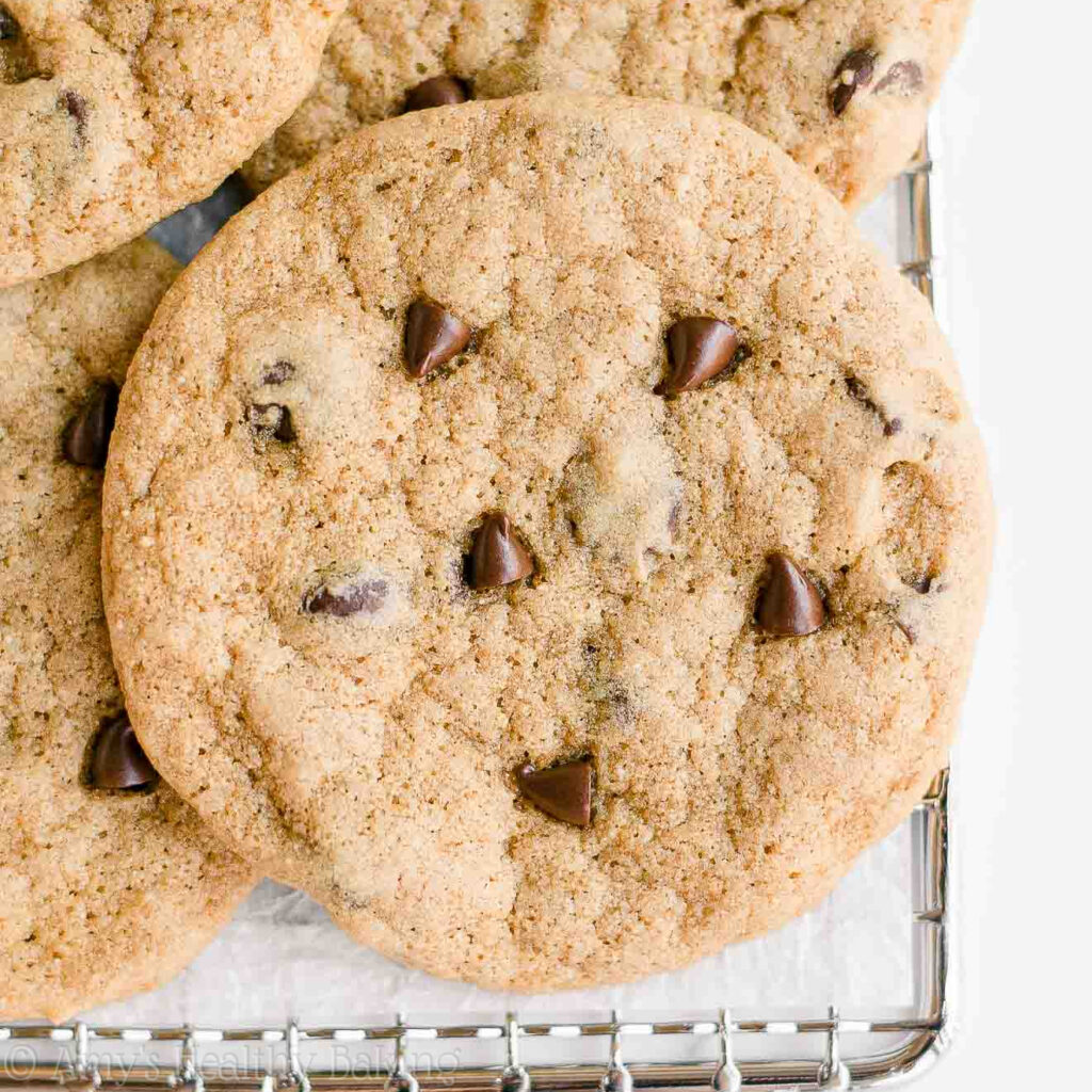 The Ultimate Healthy Chocolate Chip Cookies (Easy Recipe!) | Amy's ...