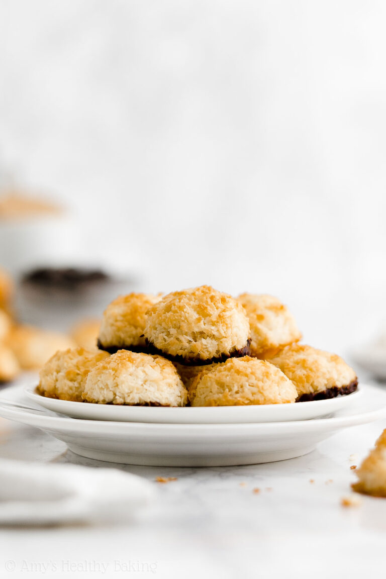 The Ultimate Healthy Coconut Macaroons | Amy's Healthy Baking