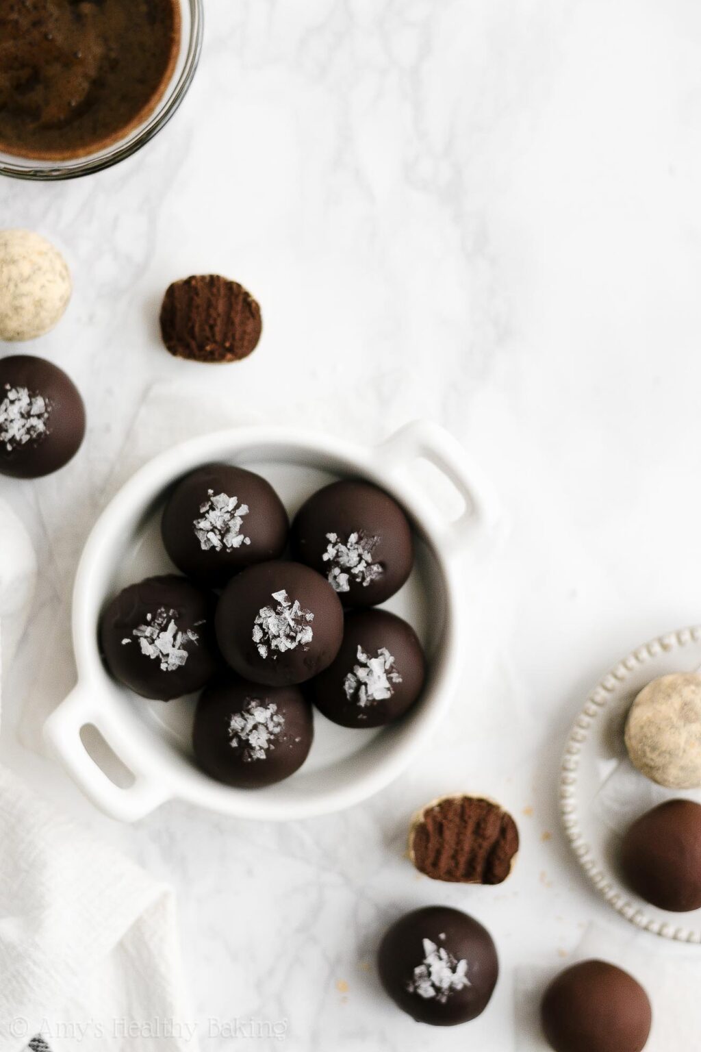 The Ultimate Healthy Chocolate Truffles – Only 3 Ingredients! | Amy's ...
