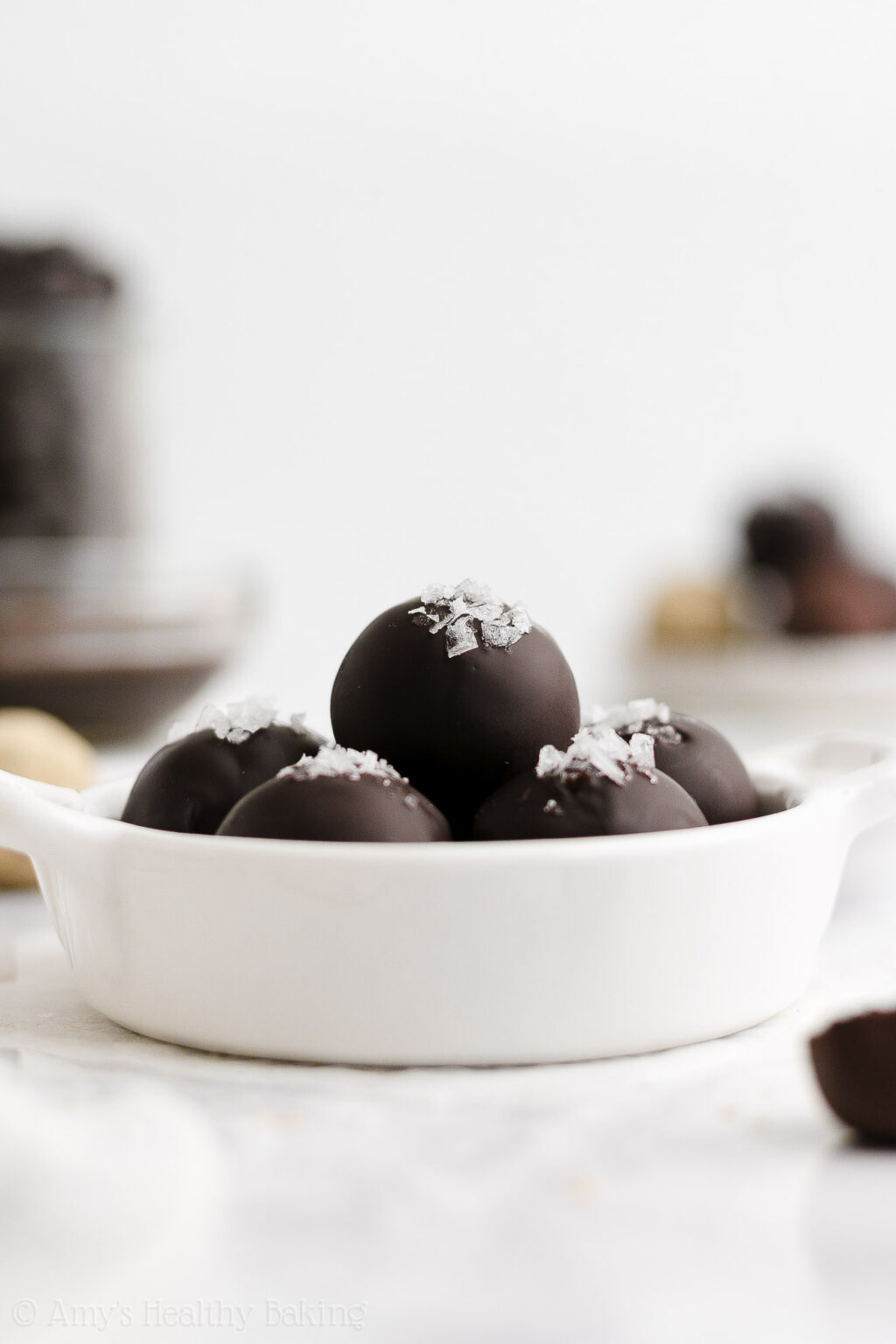 The Ultimate Healthy Chocolate Truffles – Only 3 Ingredients! | Amy's ...